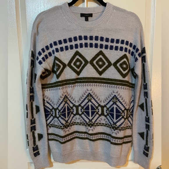 J. Crew | Sweaters | J Crew Wool Fair Isle Sweater | Poshmark